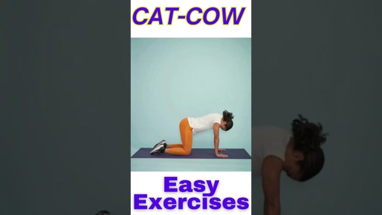 【Easy Exercises】What Happens When You Do Cat-Cow Exercises Every Day ...