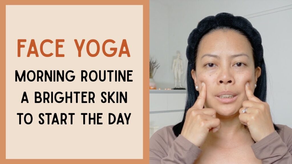 【Face Yoga With Nika】Morning Face Yoga Routine For a Brighter Skin ...