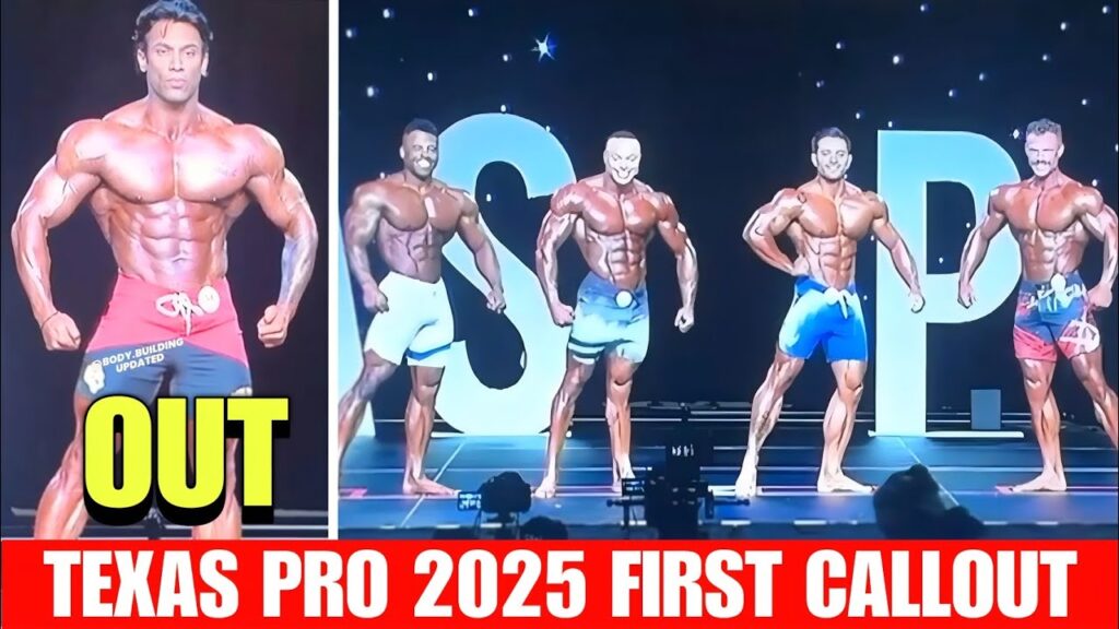 【Bodybuilding Updated】Texas Pro 2025 Men’s Physique First Call Out ...