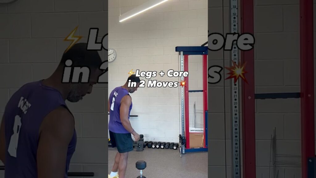 【The Wise Decision】DB Goblet Squat + Plank Tap Superset 🔥 | Legs + Core ...