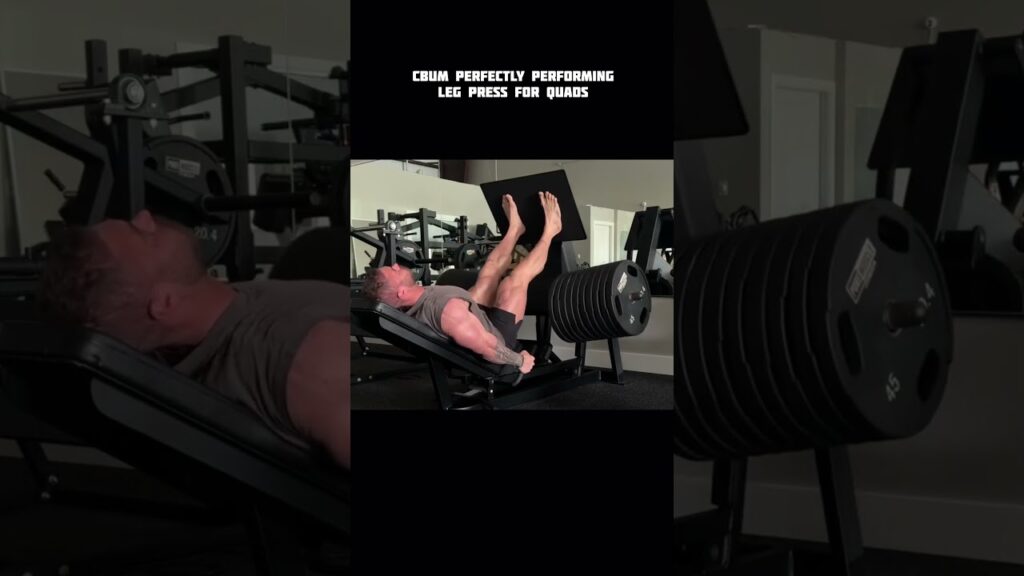 【KHEM Ido Fitness】Cbum :- Best way to perform leg press for maximum ...