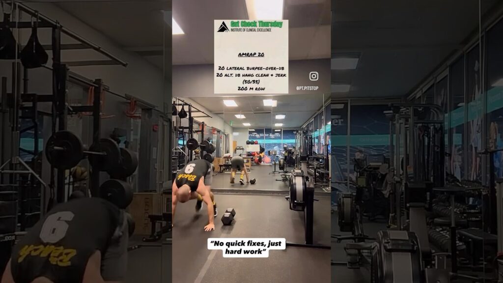 【PT Pit Stop】HIIT for Physical Therapy! Try this for end stage shoulder ...