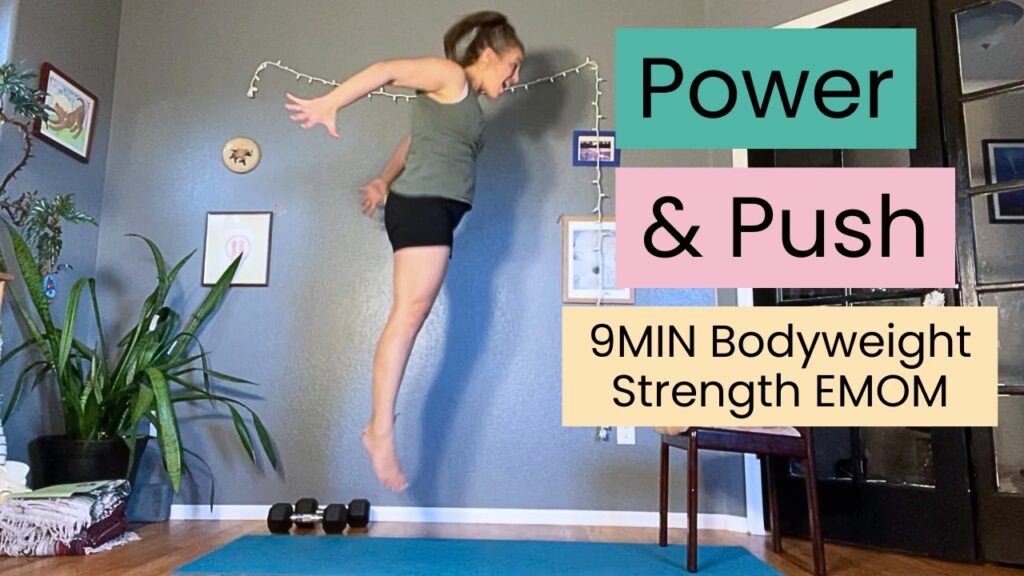 【Naomi Gottlieb-Miller】9 Minute Bodyweight Strength EMOM: Great for Power and Pushing Actions ...