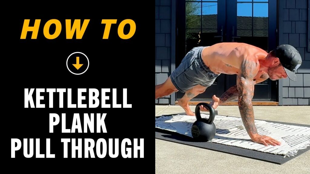 【Midlife Fit Club】Beginner to Pro: How to Do Kettlebell Plank Pull ...