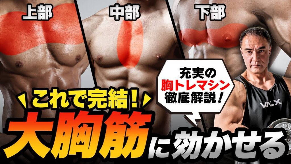 【VALX 山本義徳 筋トレ大学】【完全網羅】大胸筋を爆発的にデカくする！必ず使うべきマシン教えます！ - MetaFit Motion Base